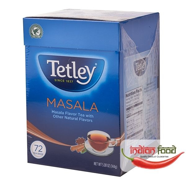Tetley Masala Round 72 Tea Bags Ceai Masala cu Alte Arome Naturale 72 ...