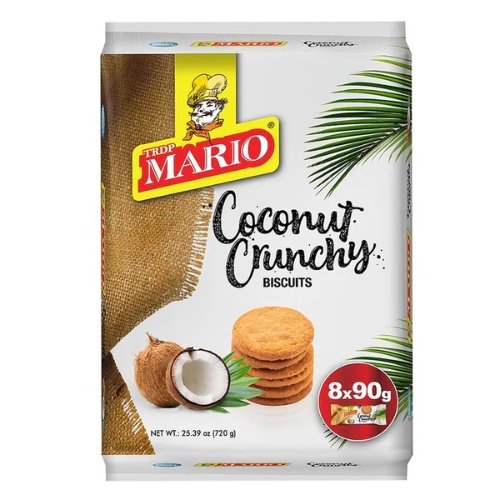 MARIO COCONUT CRUNCHY BISCUITS Biscuiti Crocanti cu Nuca de Cocos 720g