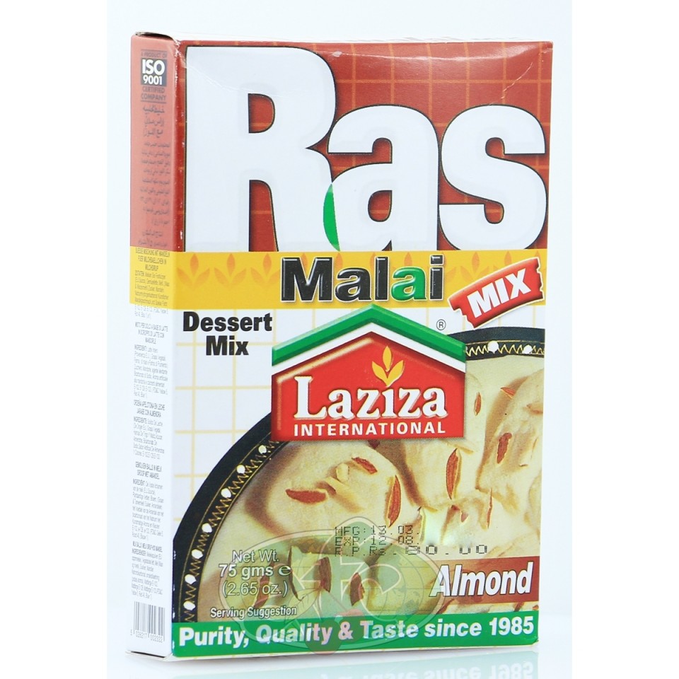 LAZIZA Rasmalai Almond (Rasmalai cu aroma de Migdale) 75g