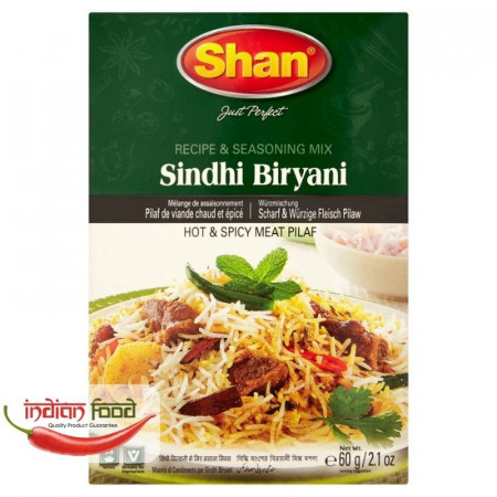 SHAN Biryani Sindhi Mix Condiment pentru Sindhi Briyani Orez cu Carne 60g