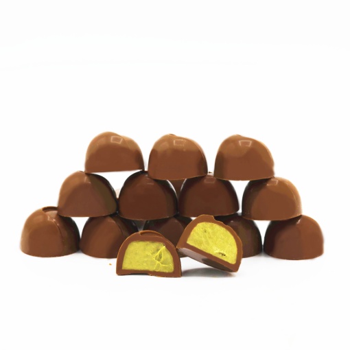 Praline lapte cu crema de fistic