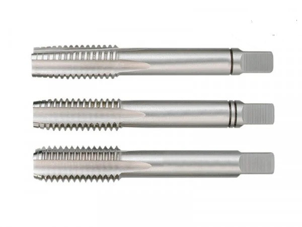 Tarod de mana, set, filet UNC, Carbon Steel DIN 352, Toleranta 2B, Forma C