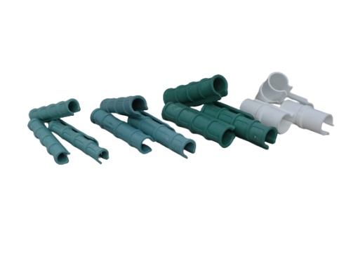 1 1 4 инчови пластмасови щипки за фиксиране на найлон за оранжерии