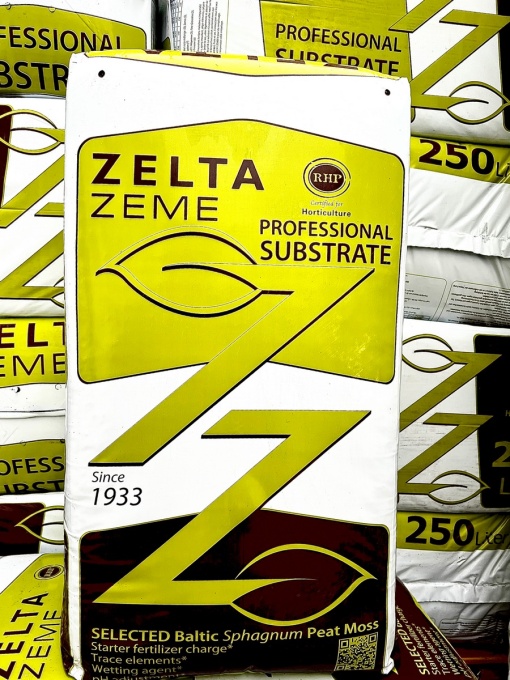 Професионален Торф за Разсаждане zelta, гранулация 0-20 мм