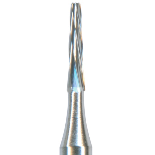 Freza extradura cilindro-conica lunga de laborator H23L-012-HP