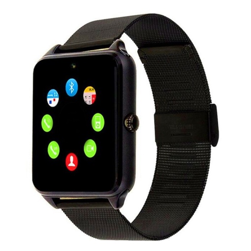Resigilat Ceas Smartwatch Techstar® Z60 Black, Cartela SIM, 1.54 inch ...