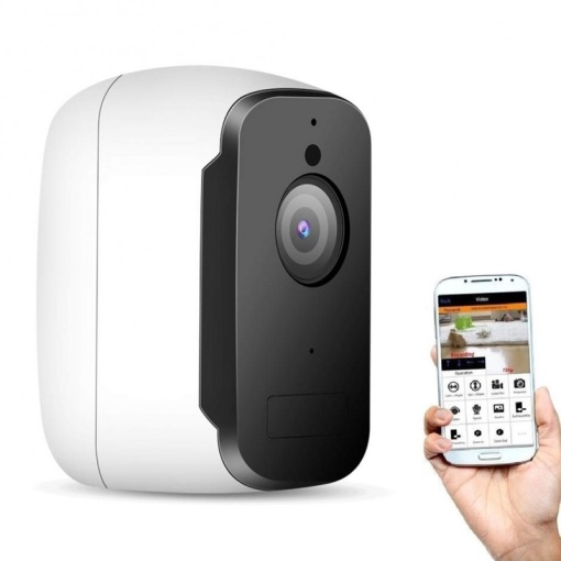 Camera Supraveghere IP WIFI Techstar® PIR IP302 Smart, Interior ...