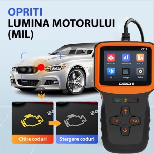 Instrument De Scanare Si Diagnosticare Auto Techstar® V317, Display 2.8 ...