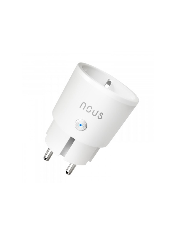 Priza inteligenta WiFi NOUS A8, 10A, control vocal, compatibil Google ...