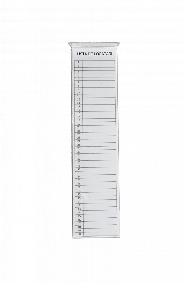 Lista locatari simpla