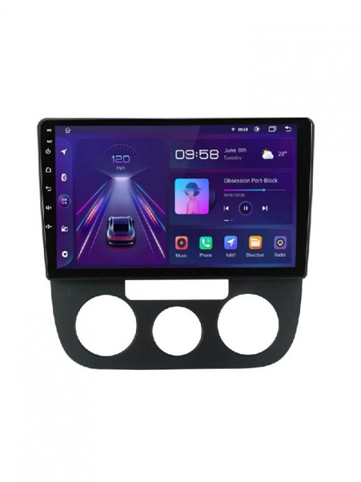 Navigatie VW Golf 5 2003-2010 10 inch 1GB 32GB 4 Core