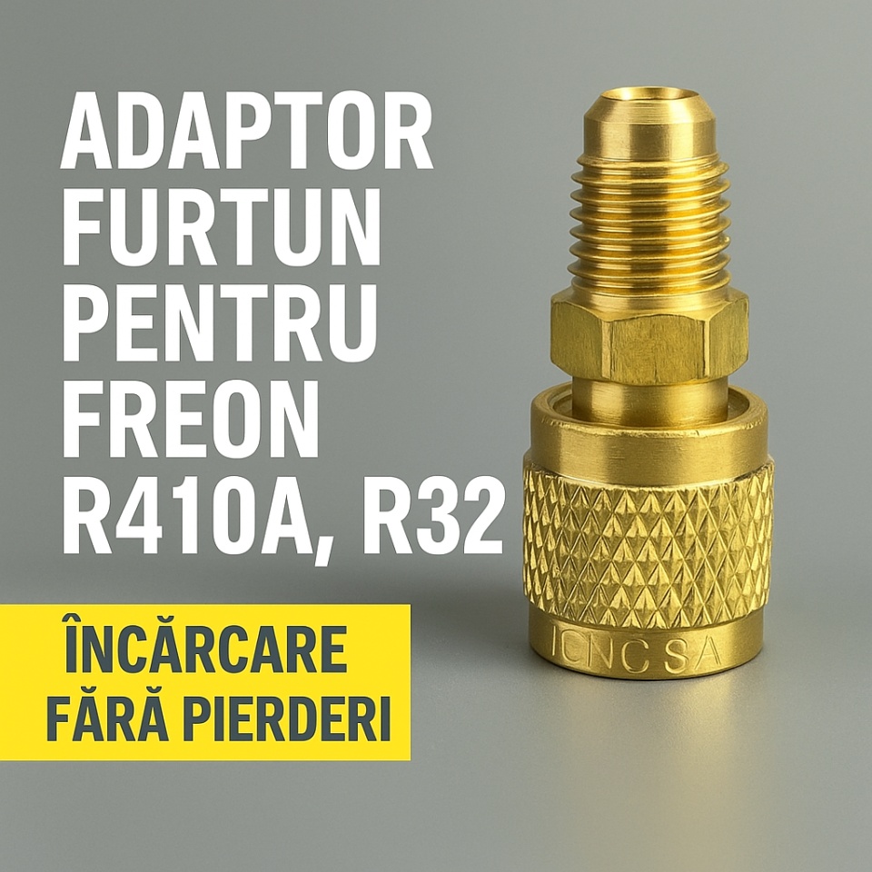 Adaptor furtun pentru freon R410a,R32