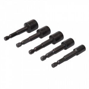 Set 5 piese extractor piulite defecte, 6, 8, 9, 10, 12, Silverline