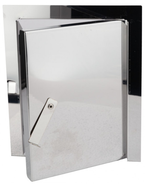 Usa Vizitare Horn Inox cu Zavor