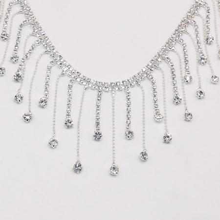 Franjuri Margele Albe, 20 cm