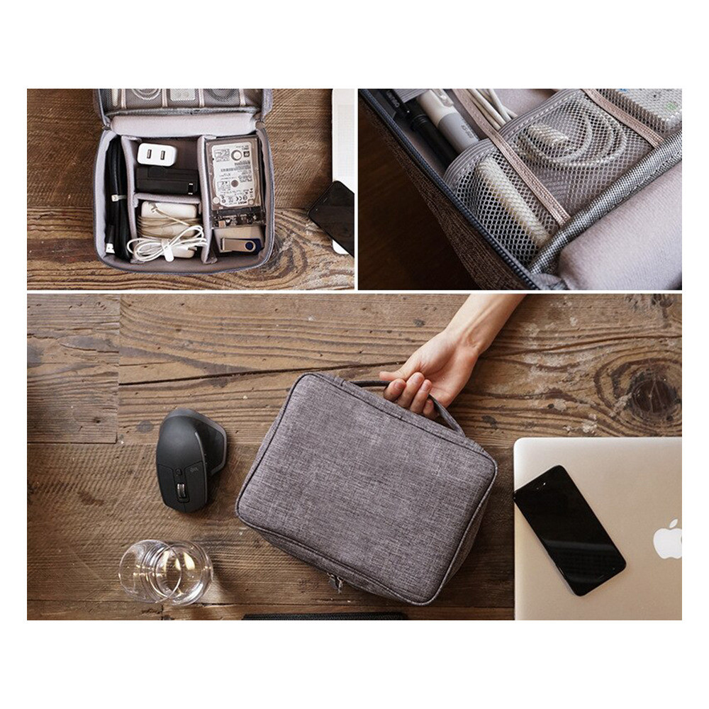 Organizator pentru valiza, compartimentat pentru cabluri si ...