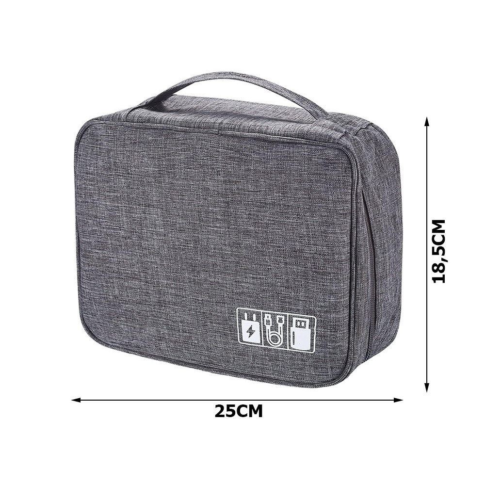 Organizator pentru valiza, compartimentat pentru cabluri si ...