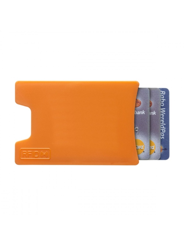Husa Card-uri cu blocare RFID, GoldenCase®, cu loc pentru 3 card-uri ...