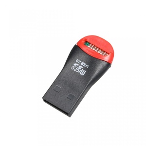 Cititor card-uri TF Micro SD pentru USB 2.0 prevazut cu snur ...