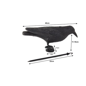 Sperietoare tip Soim impotriva Graurilor, cu clema de agatat in copaci ...