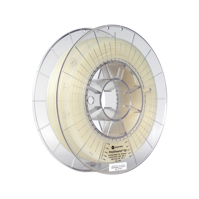 Filament POLYMAKER PolyDissolve S2 High Temp. PVA