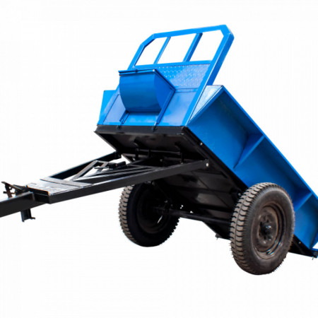 Remorca Motosapa 1000 Kg Ly-1000, Roti 650 X 16, Cu Sistem De Basculare