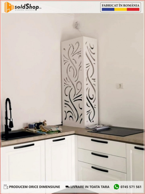 Masca pentru centrala termica - tevi