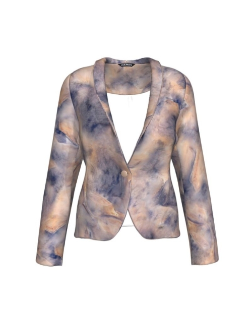 Sacou cambrat imprimat Abstract CMD350