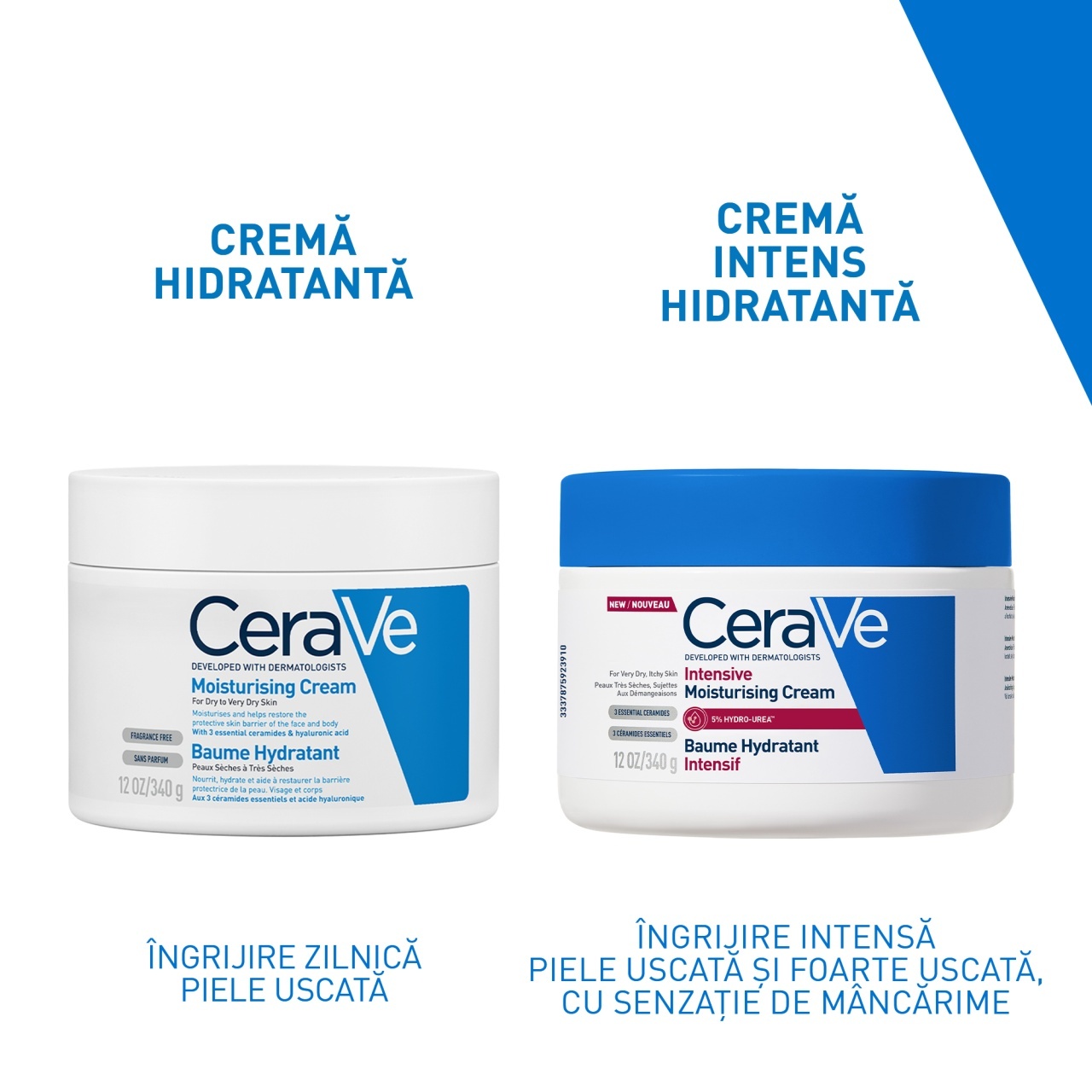 CeraVe Crema Intens Hidratanta 5% Hydro-Uree 340 g