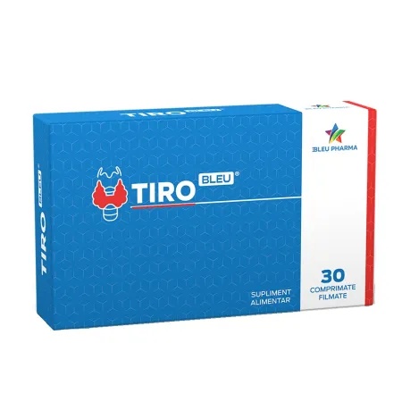 Tiro Bleu 30 comprimate Bleu Pharma – Supliment pentru Tiroida si Imunitate