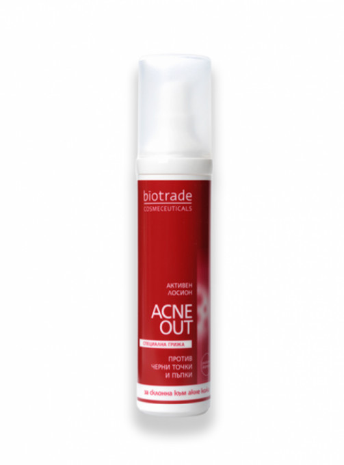 BIOTRADE ACNE OUT Active lotiune x 60ml