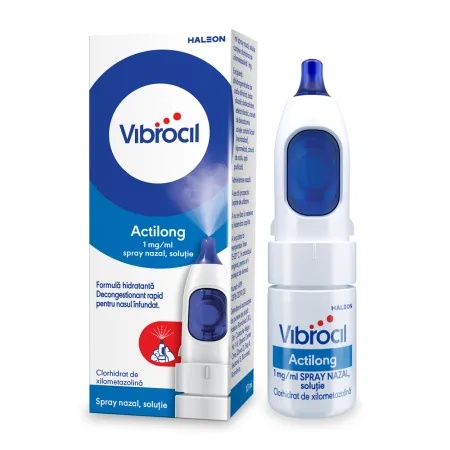 Vibrocil Actilong spray nazal 1 mg/ml | Decongestionant rapid