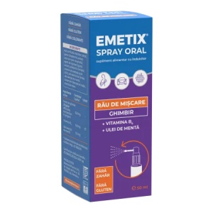 Emetix Spray 50 ml Fiterman | Greata si rau de miscare