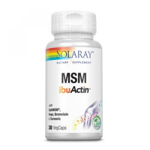 MSM ibuActin® Solaray - supliment natural pentru reducerea ...