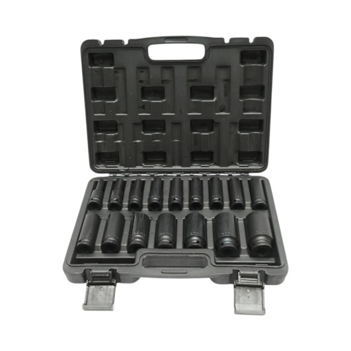 Trusa chei tubulare de impact lungi 8-32mm, 78mm, patrat 1/2 inch Cr-Mo ...