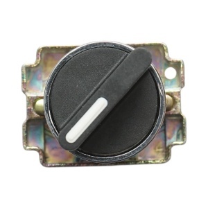 Selector 2 pozitii cu retinere negru 1NO, 400V/10A BD21 Breckner ...