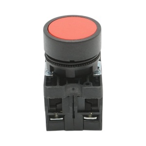 Buton comanda cu revenire rosu 1NO+1NC, 400V/10A, LAY5 Breckner Germany ...