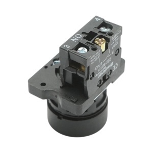 Buton comanda START negru cu revenire 1NO, 400V/10A, LAY5 Breckner ...