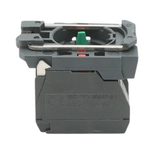 Element bloc contact auxiliar plastic 1NO+1NC 240V/10A TB5 Breckner ...