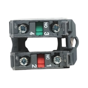 Element bloc contact auxiliar plastic 1NO+1NC 240V/10A TB5 Breckner ...