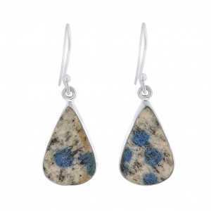 Cercei din argint cu jasp k2 5.65 grame 925 | Accent Bijuterii