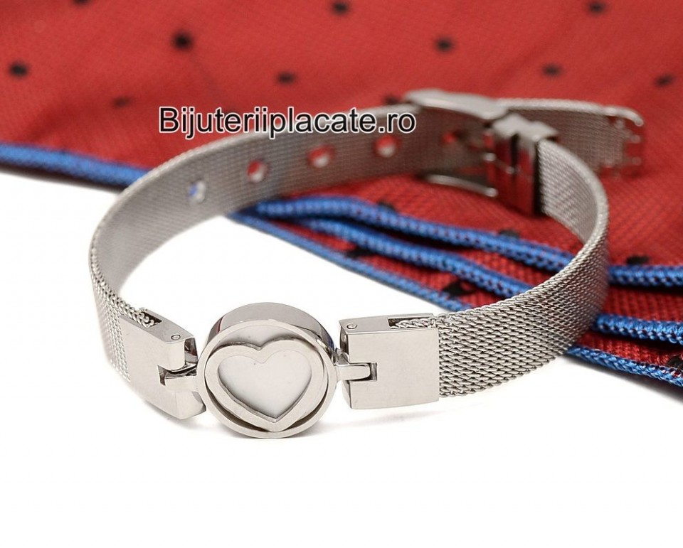 Bratara Inox Dama Argintie BF886C