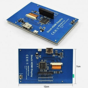 Display touch screen 5 inch Raspberry Pi 3 800x480