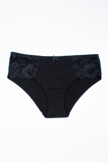 Chiloti femei clasic bumbac si dantela Mara, 2XL - 5XL