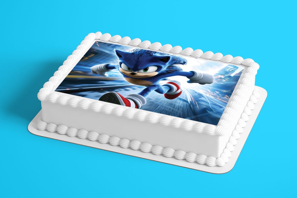 Vafa tort Sonic model 1 - Lumea