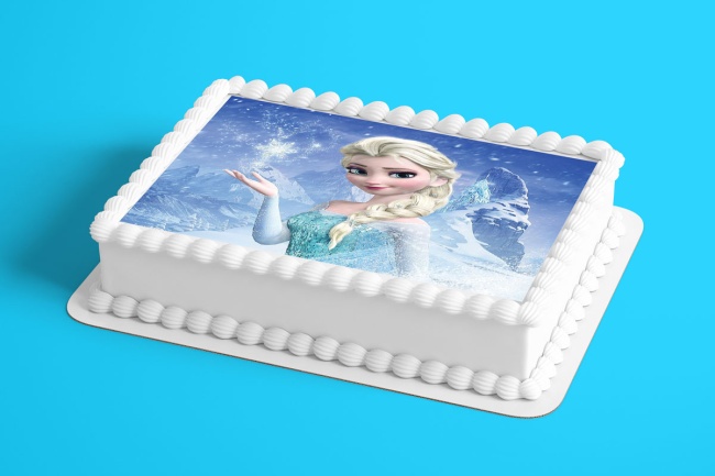 Vafa tort Frozen, Elsa - Lumea