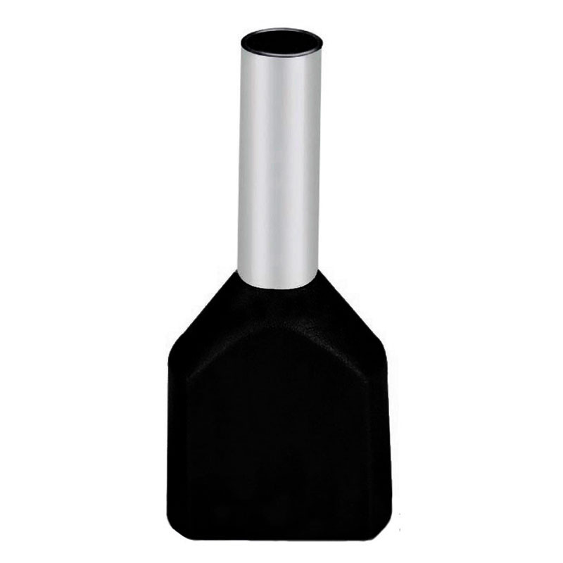 Set 100 bucati pini terminali dubli izolati, E-LOCKS, tip TE1512 ...