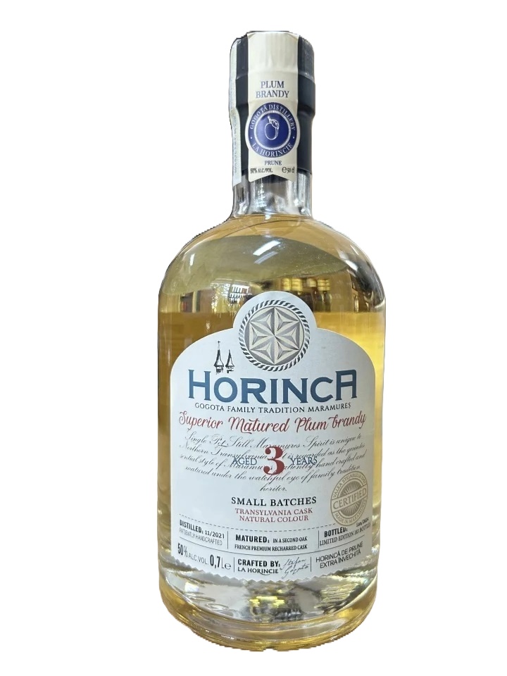 Horinca de Maramures Prune Superioara 3 Ani 50% 0.7L