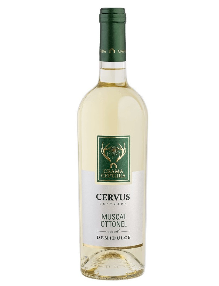 Crama Ceptura Cervus Cepturum Muscat Ottonel Demidulce 0.75L