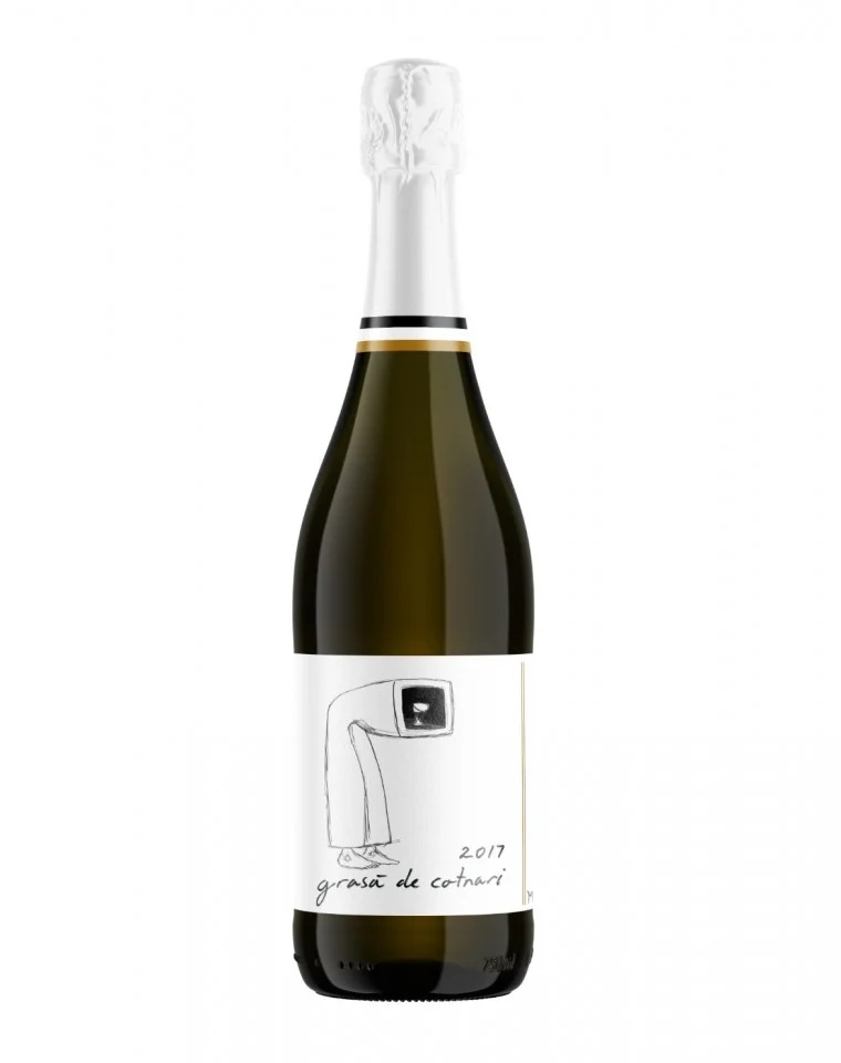 Cotnari Millesime Spumant Grasa de Cotnari Alb Brut 2017 0,75L